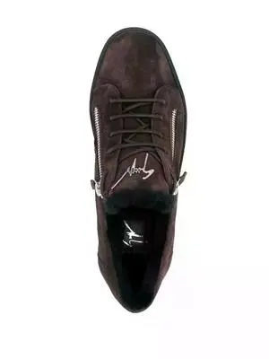 GIUSEPPE ZANOTTI May Lond Low-top Sneakers - Brown