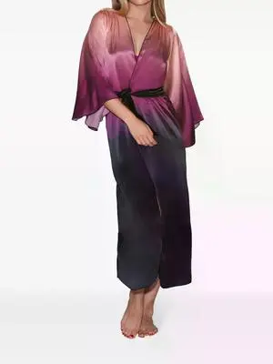 FLEUR DU MAL Angel-sleeve Long Robe