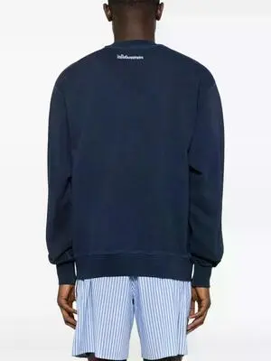 INBETWEENERS Logo-embroidered Sweatshirt - Blue