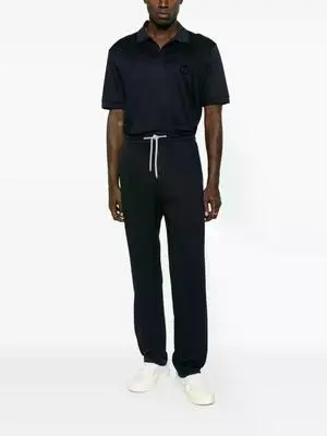 Giorgio Armani Logo-embossed Polo Shirt