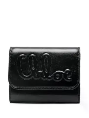 Chloé Small Trifold C Wallet - Black
