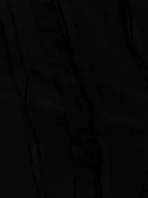 Blumarine Midi Skirt With Ruching - Black