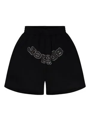 SP5DER Og Web V2 Rhinestone Shorts