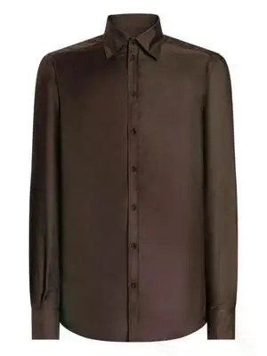 Dolce & Gabbana Martini Shirt - Brown