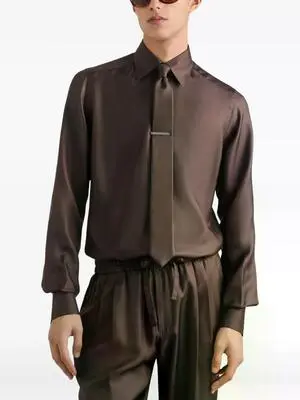 Dolce & Gabbana Martini Shirt - Brown