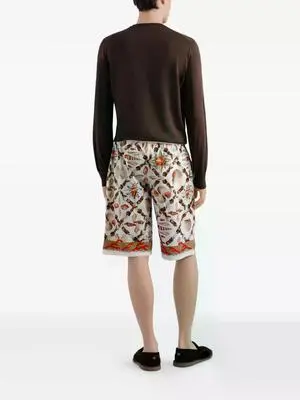 Dolce & Gabbana Cotton Bermuda Shorts