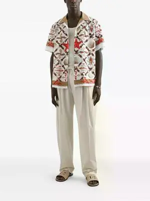 Dolce & Gabbana Pleated Drawstring Trousers