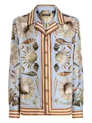 Dolce & Gabbana Shell-print Shirt