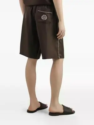 Dolce & Gabbana Drawstring-waist Shorts - Brown