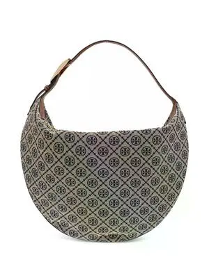 Tory Burch T Monogram Balloon Tote Bag