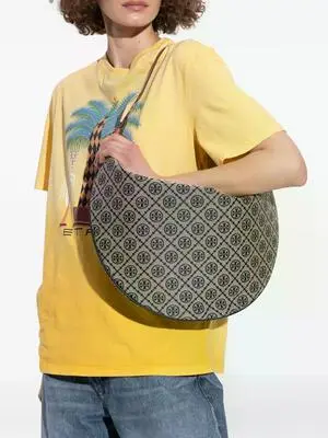 Tory Burch T Monogram Balloon Tote Bag