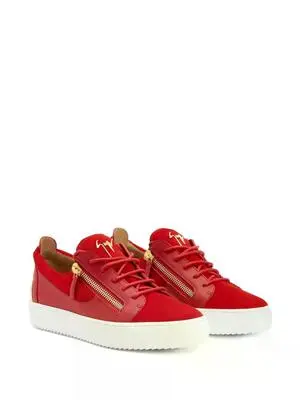 GIUSEPPE ZANOTTI Frankie Low-top Sneakers - Red