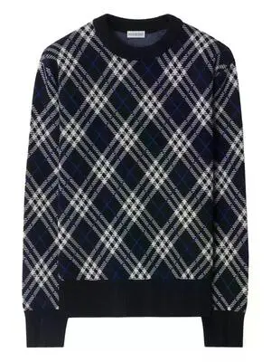 Burberry Checked Sweater