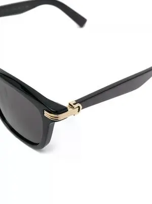 Cartier Square-frame Sunglasses With Gold-tone Hardware