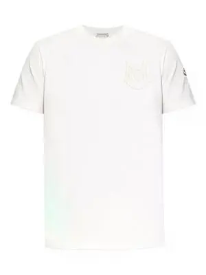 Moncler Logo-patch T-shirt - White