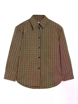 JIL SANDER Wool Check Shirt