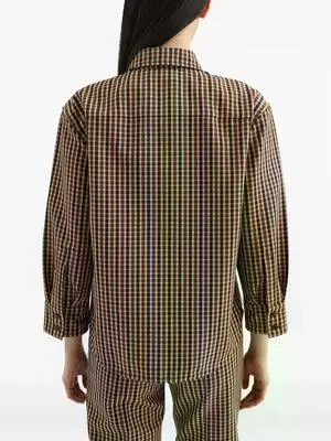 JIL SANDER Wool Check Shirt