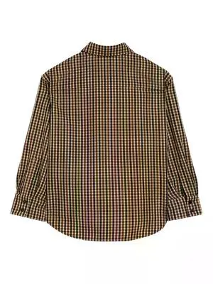 JIL SANDER Wool Check Shirt