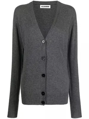 JIL SANDER Button-down Cashmere Cardigan