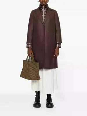 Herno Double-layered Coat - Brown