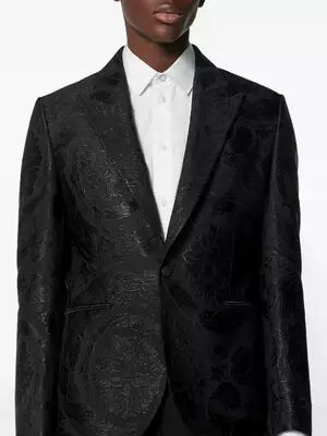 Versace Barocco-jacquard Blazer