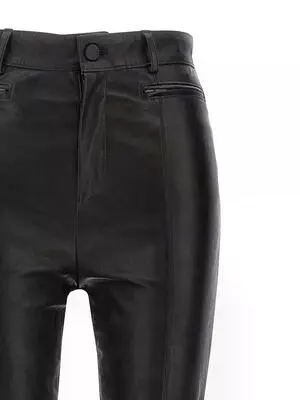 David Koma Leather-panel Leggings