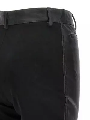 David Koma Leather-panel Leggings