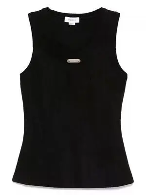 Alexander McQueen Logo-plaque Tank Top