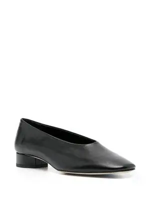 AeydĒ 25mm Delia Leather Pumps