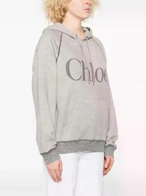 Chloé Logo-print Drawstring Hoodie