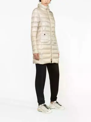 Herno Maria Quilted Coat - Neutrals