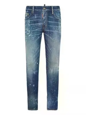 Dsquared2 Galaxy Wash Jeans - Blue