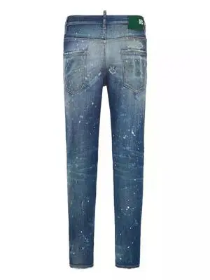 Dsquared2 Galaxy Wash Jeans - Blue