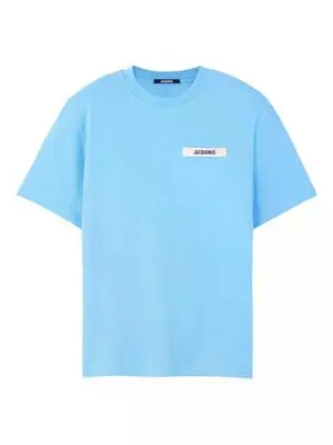 Jacquemus Gros Grain Logo-embellished T-shirt