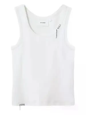 Axel Arigato Traced Ribbed Sleeveless Tank Top