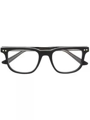Montblanc Logo-detail Square Frame Eyeglasses
