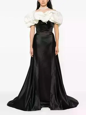 AAVVA Off-shoulder Long Dress