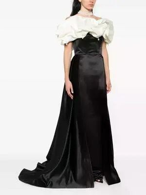 AAVVA Off-shoulder Long Dress