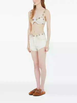 Alanui Ocean Dream Denim Bra