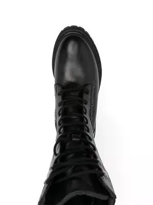 Geox 40mm Iridea Combat Boots
