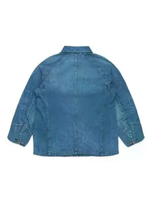 Blue Blue Japan Washed Denim Chore Jacket