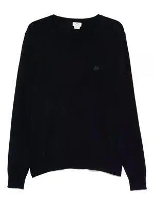 Etro Embroidered-logo Sweater - Blue
