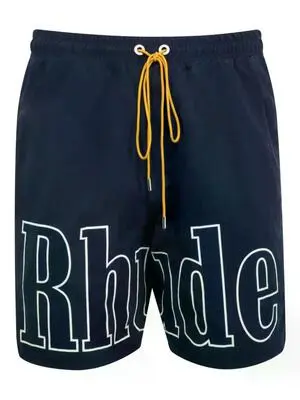 Rhude Logo-print Shorts