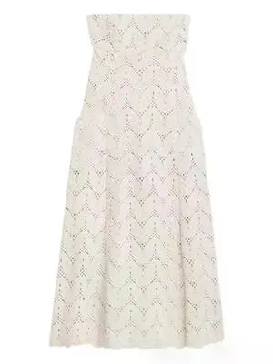 JBQ Alegra Strapless Dress - Neutrals