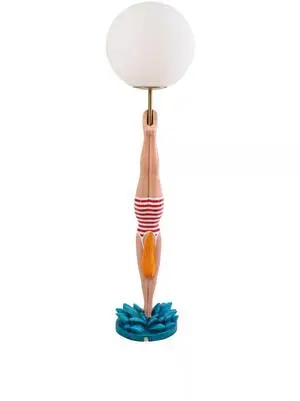 SELETTI Lady Diver Table Lamp - Multicolour