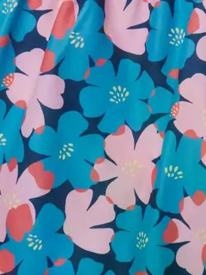 BOARDIES Floral-print Swim Shorts - Blue