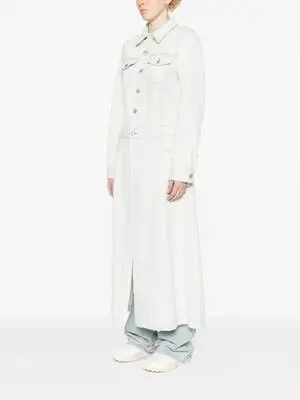MAISON MARGIELA Single-stitch Denim Maxi Coat