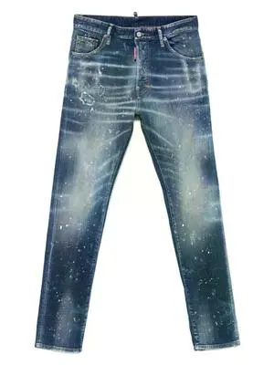 Dsquared2 Cool Guy Faded Ripped Jeans - Blue