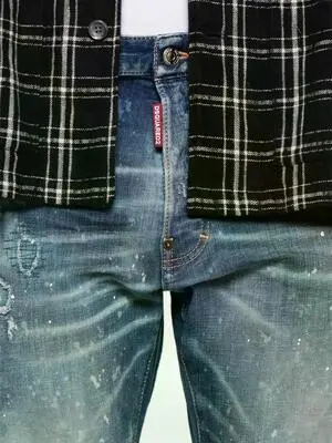 Dsquared2 Cool Guy Faded Ripped Jeans - Blue
