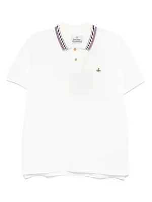 VIVIENNE WESTWOOD Orb-embroidered Polo Shirt